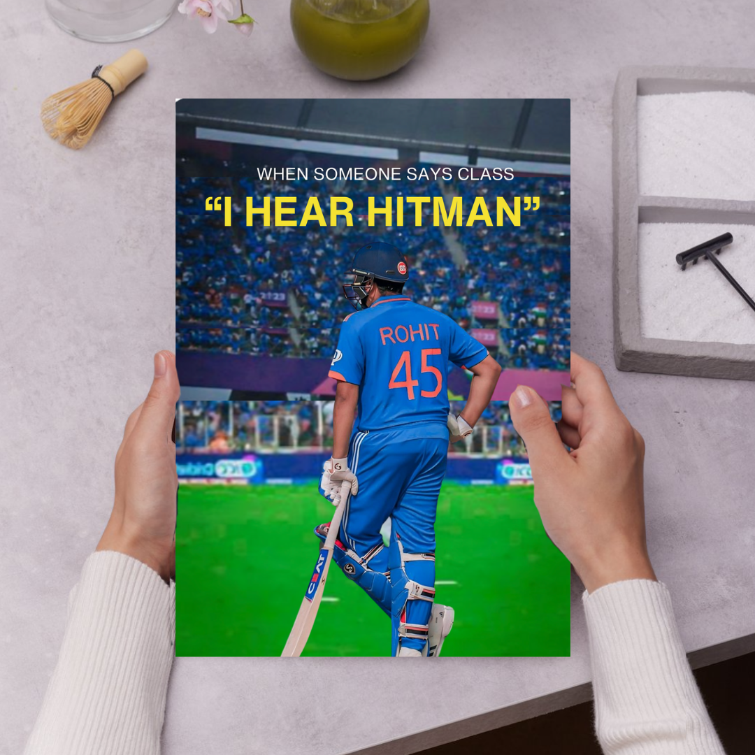 Rohit Sharma Exclusive Cricket Collection IPL| Motivational Wall Poste ...