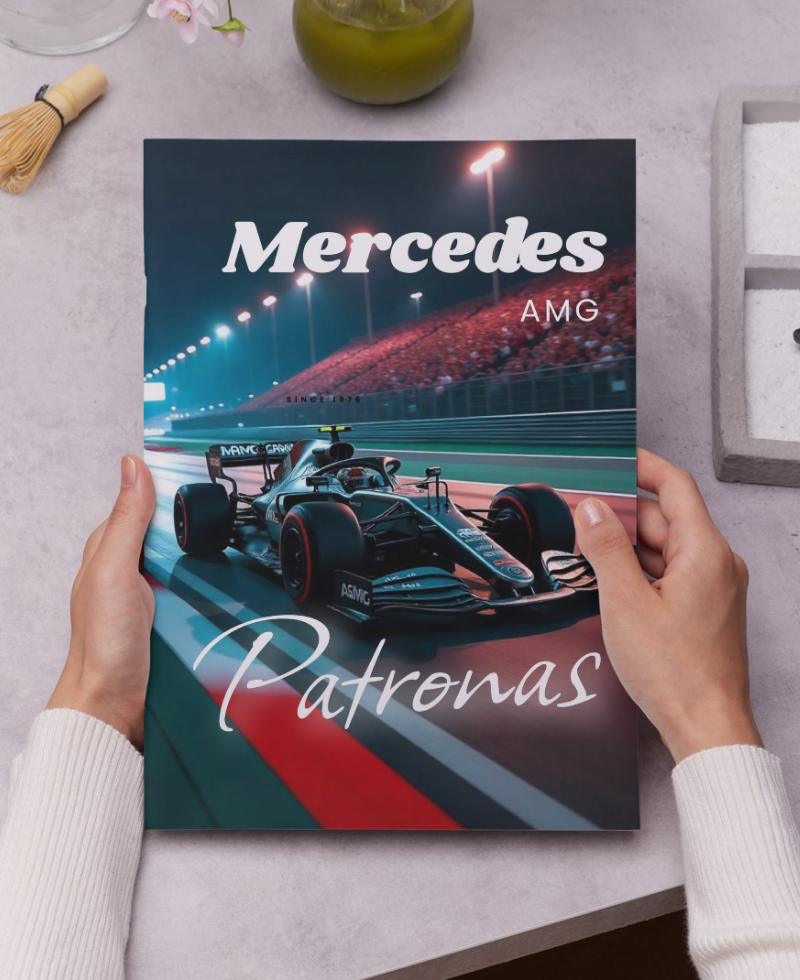 Mercedes AMG Patronas | Cars Wall Poster – ChitrKala